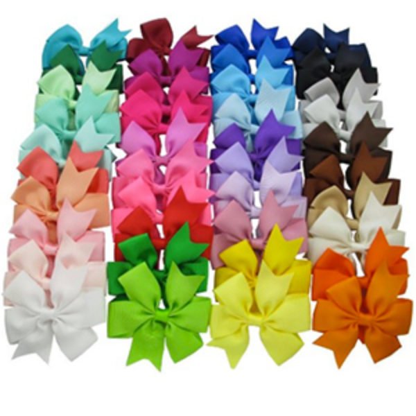 40-Piece Hair Bows Set Just $12.99 + Prime - Oh Yes It's Free